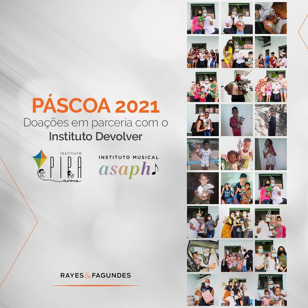 Páscoa Solidária - 2020 - Rayes & Fagundes